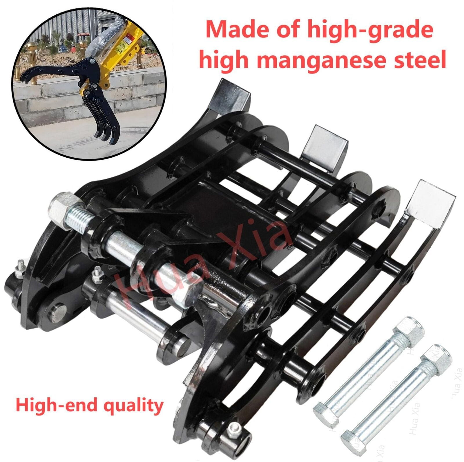 Grappler Grabber for TYPHON Mini Excavators Digger Track Crawler ...