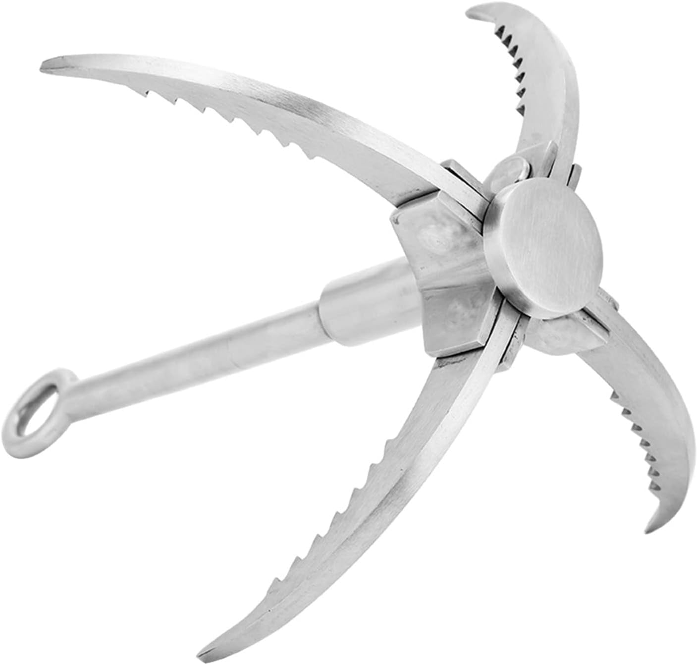 Grappling Hook Gravity Rock Climbing Hooks Folding Carabiner Claws ...