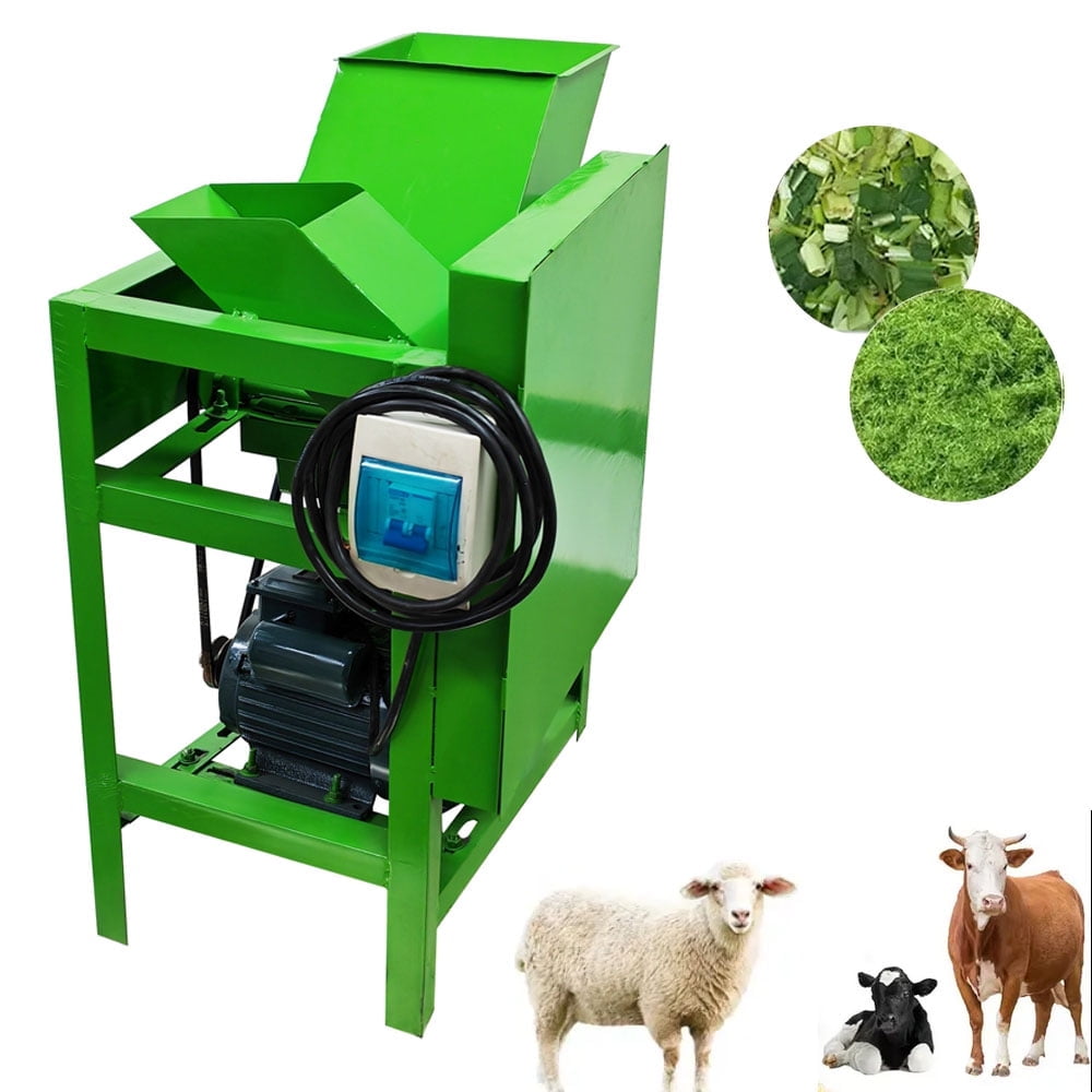 Grass Cutting and Dicing Combined Crusher Chaff Cutting Machine Fresh ...
