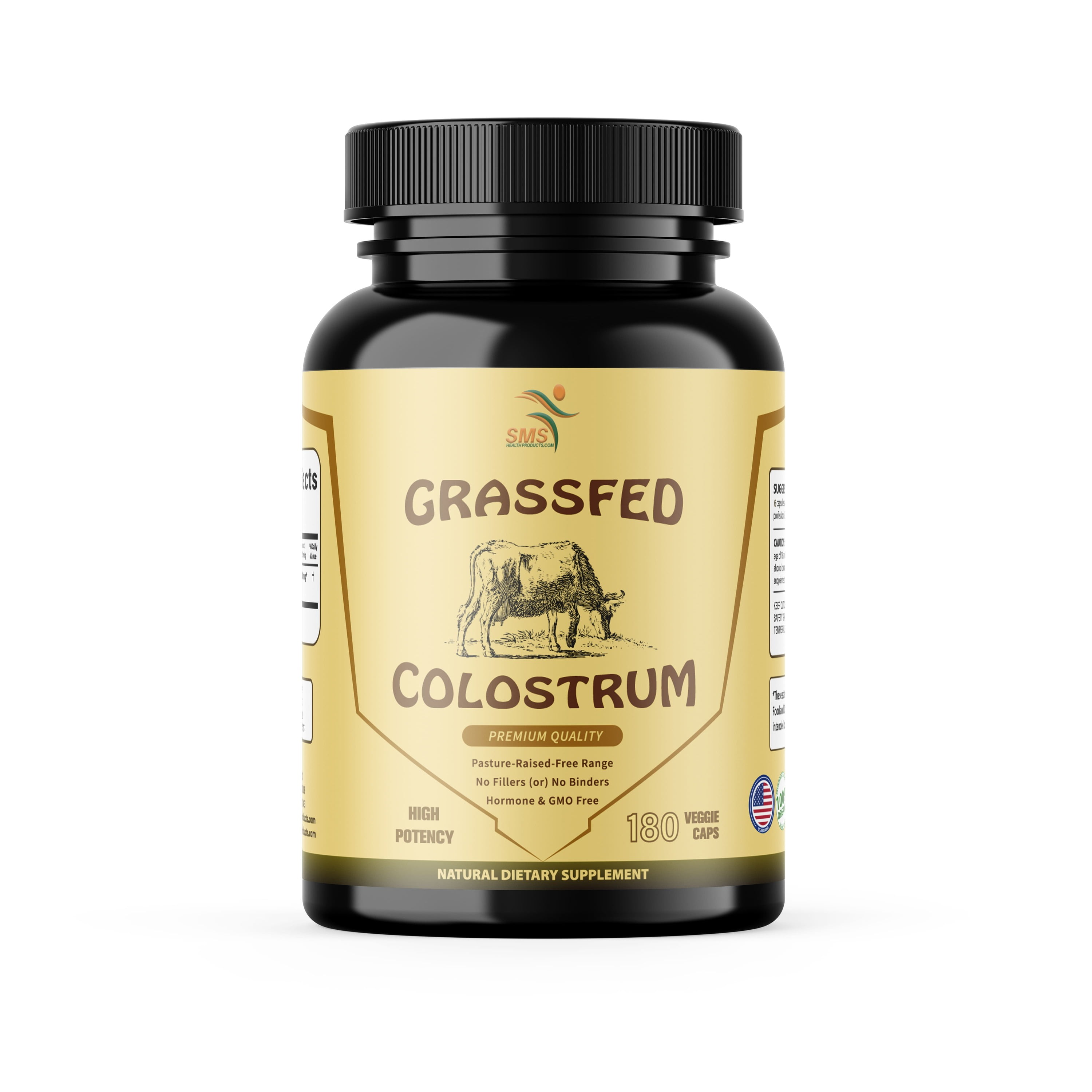 Grass Fed Beef Colostrum Supplement, 3000 mg, Offers Immune Support and ...