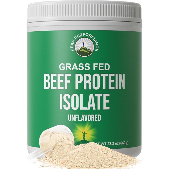 Beef Protein Isolate Grass Fed Lactose Free -Unflavored - Walmart.com