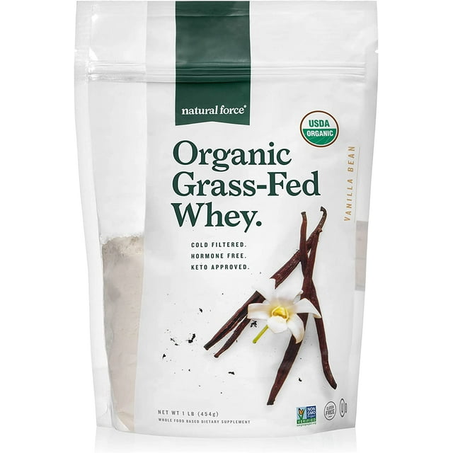 Grass Fed Organic Whey Protein Powder – Non GMO Verified, Humane ...