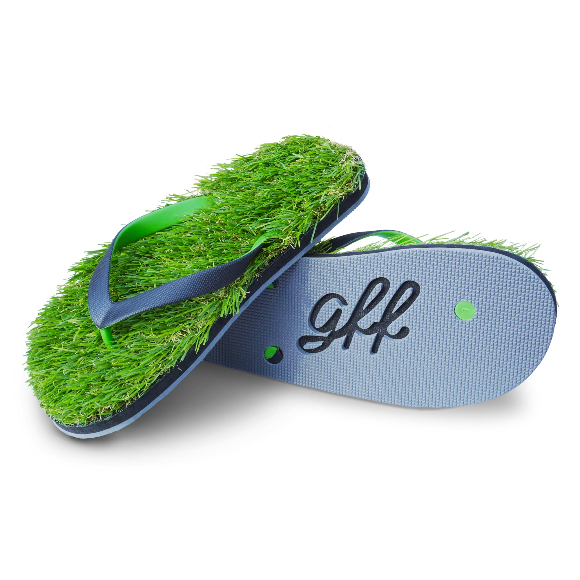Grass Flip Flops Synthetic Grass Slippers Comfort Non Slip Sandals for ...