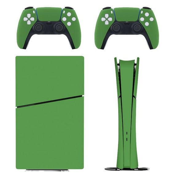 Grass Green PS5/PS5 Pro/PS5 Slim Digital Disc Skin Sticker For Console ...