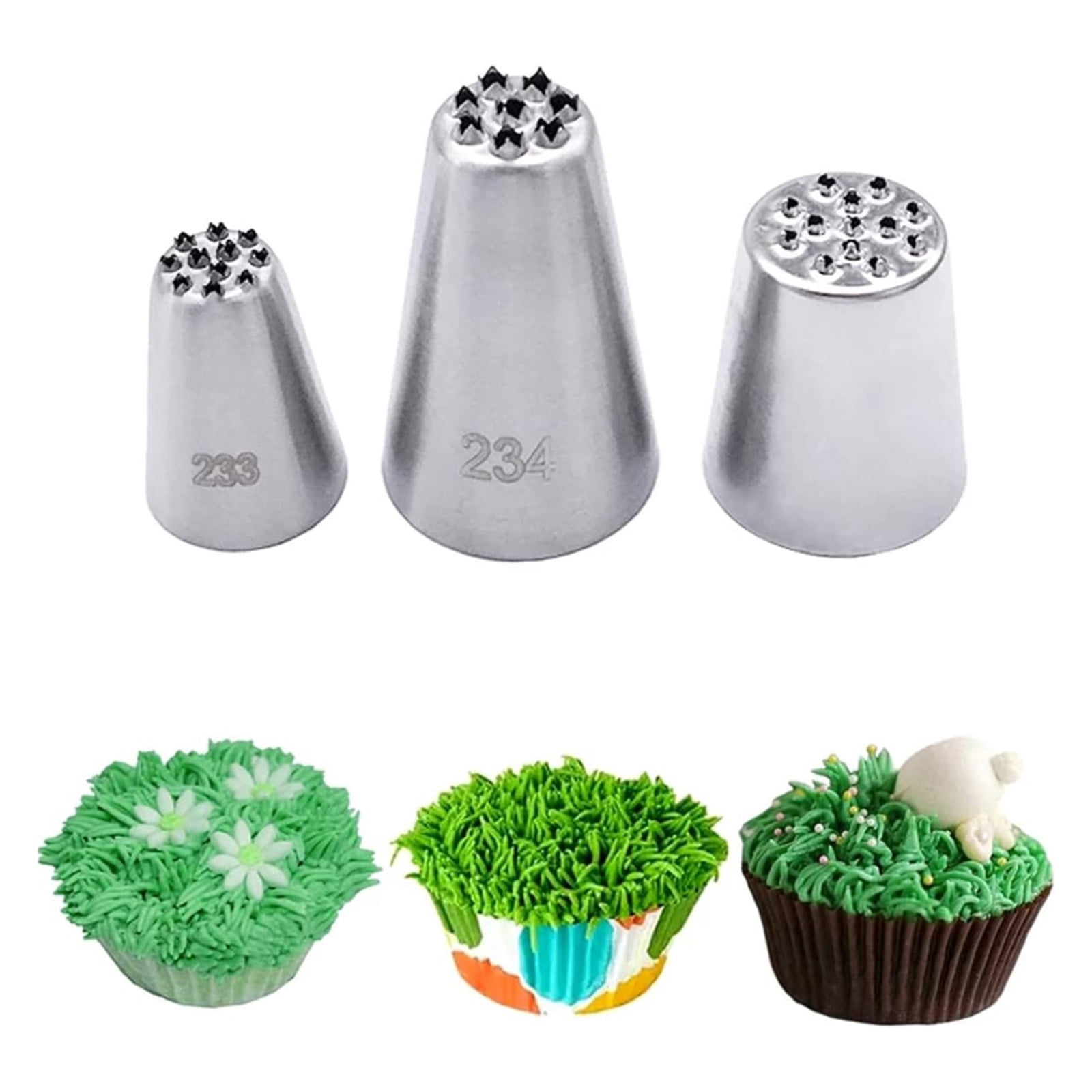 Grass Piping Tip for Cake Decorating,Grass Tip 233 234 29,Cake Icing ...
