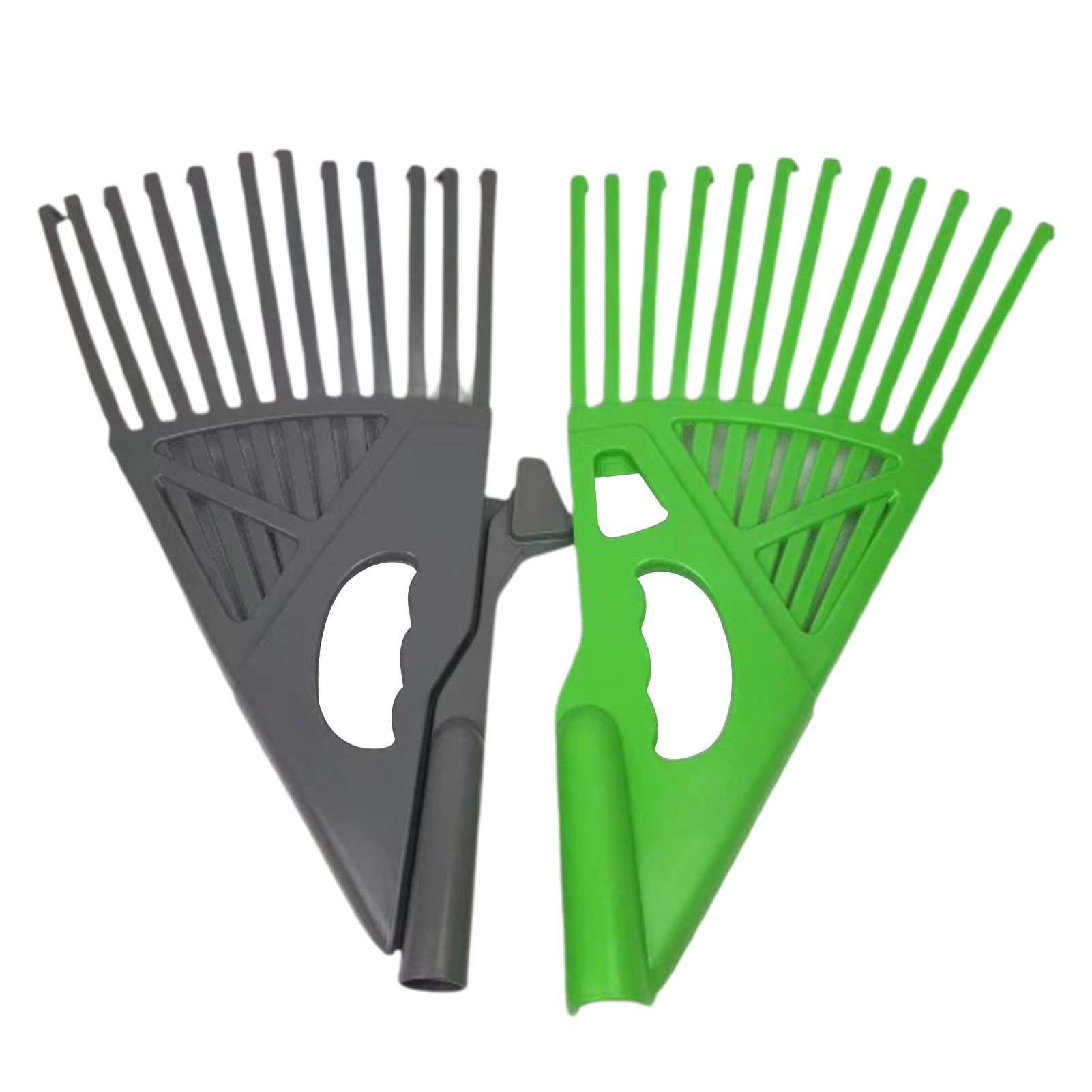Grass Rake with Spliced Design 2 Pcs/set Grass Rake Handheld Gardening ...