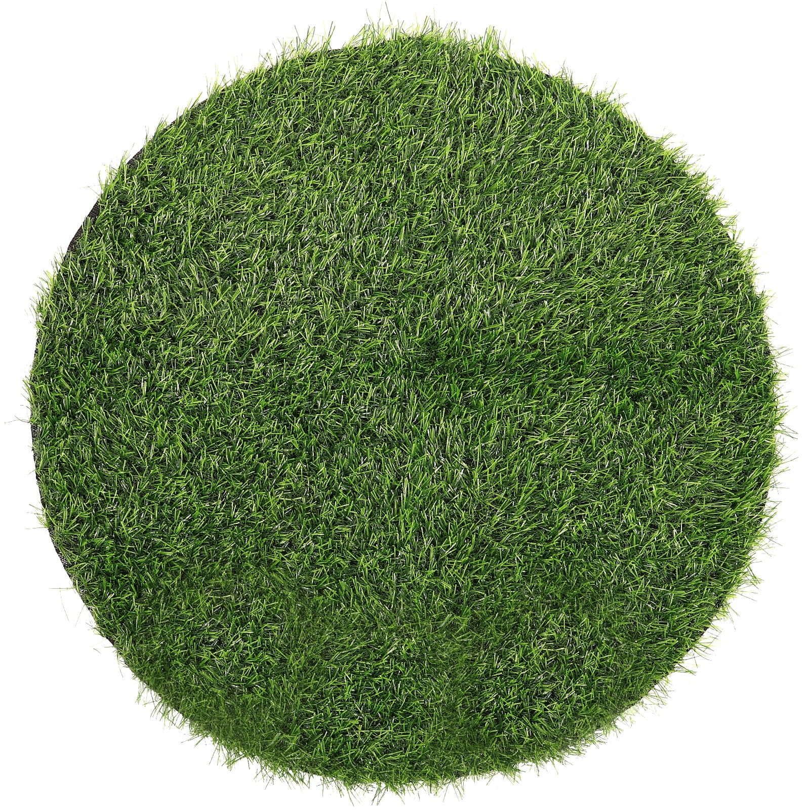 Grass Table Runner, Simulated Grass Round Table Mat Green Artificial ...