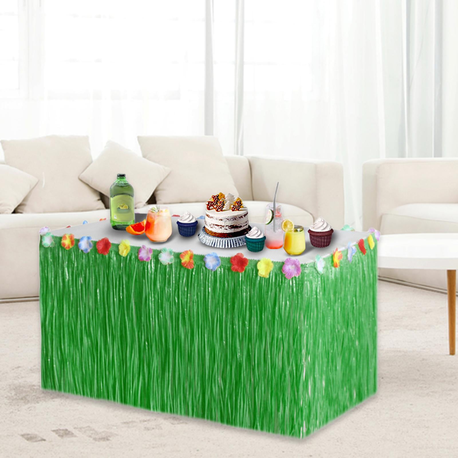 Grass Table Skirt Farm Lightweight for Backyard Wedding Theme Party ...