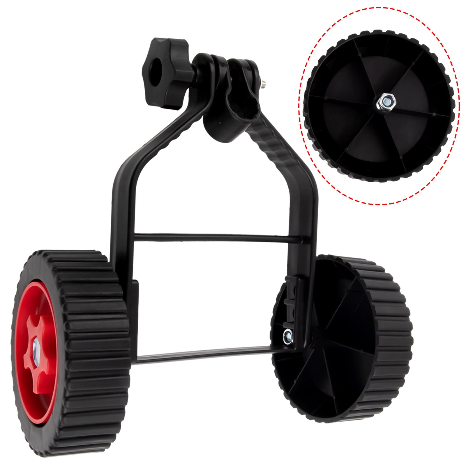 Grass Trimmer Cutter Lawn Mower Support Wheels Attachment Garden Set ...