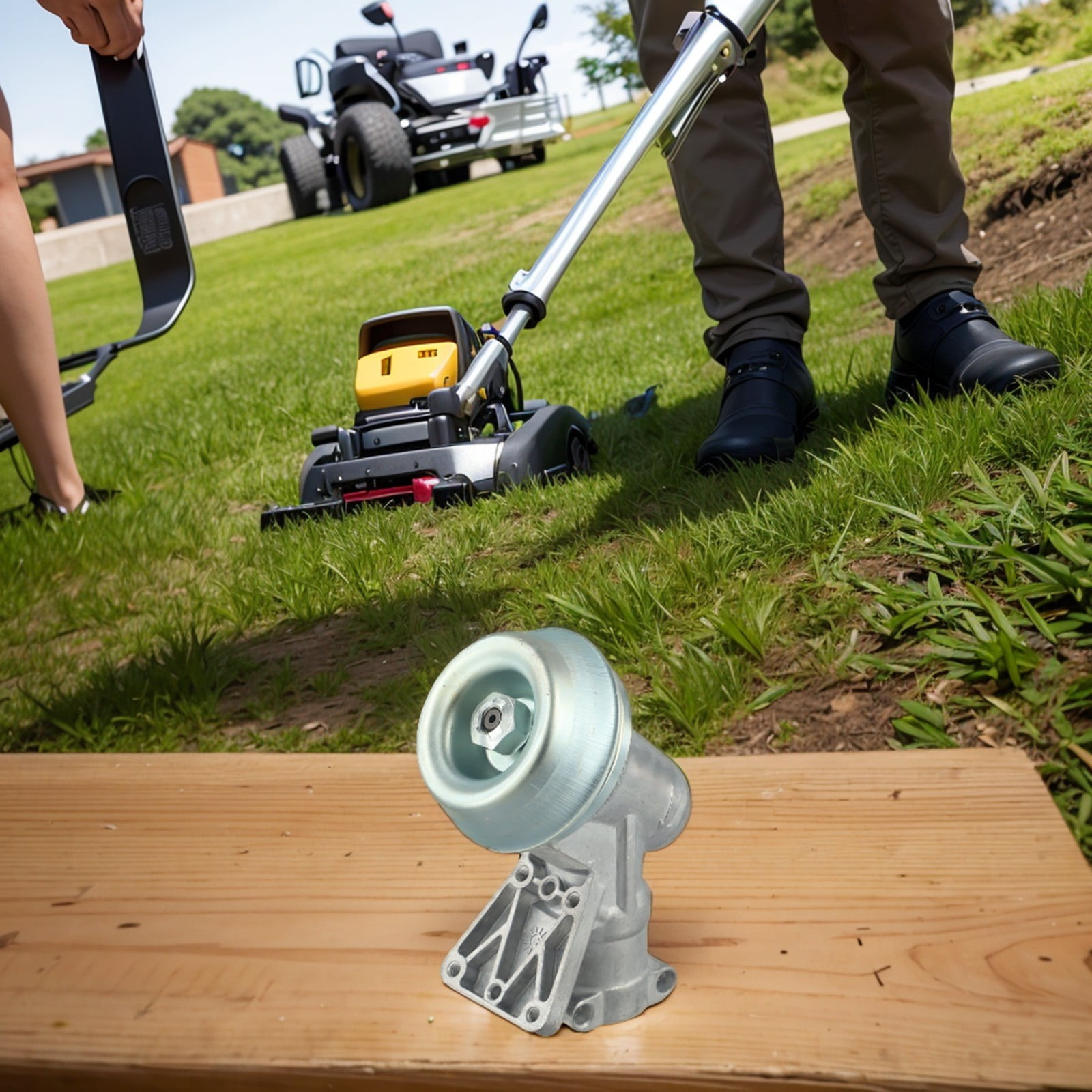 Grass Trimmer Gearbox Reducer 32mm 10T for Oleo-Mac Brushcutter Gear ...