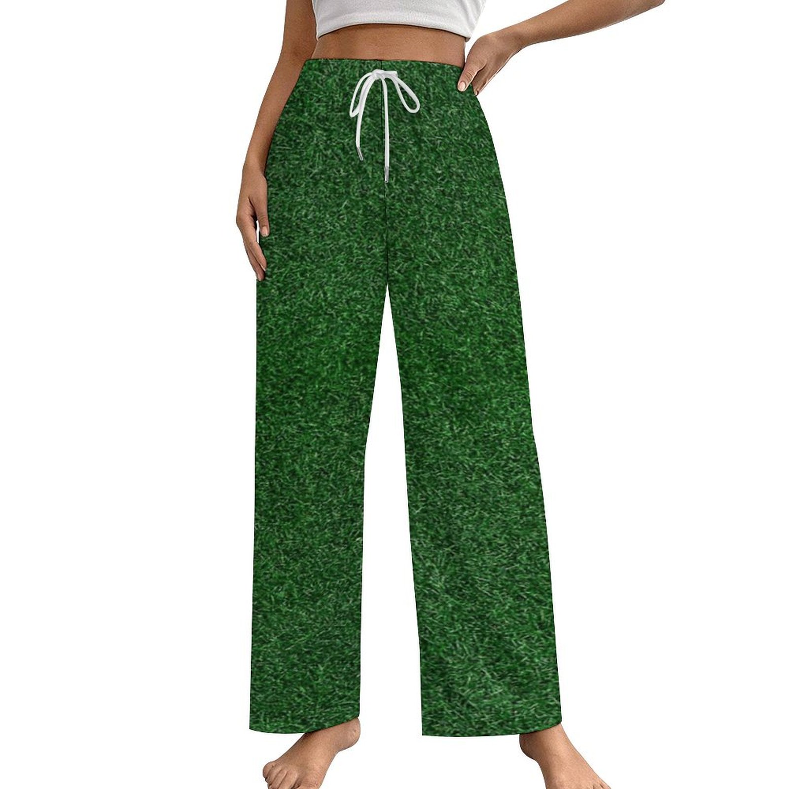 Grass Turf Fake Grass Green Grass Women's Pajamas Pajama Pants Women's ...