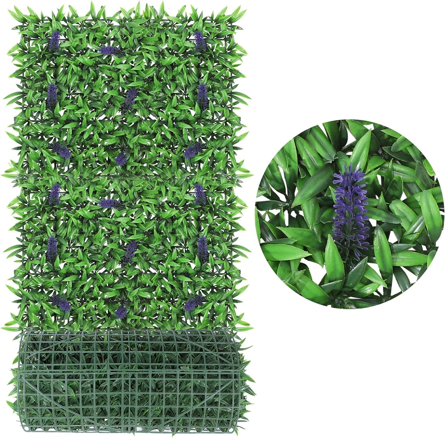 Grass Wall Panels 8 Pack,15"x11" for Outdoor,Indoor,Fence - Walmart.com