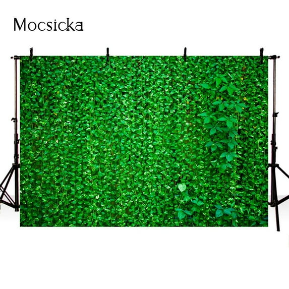Grass Wall Photography Backdrops Spring Wedding Bridal Shower Photo ...
