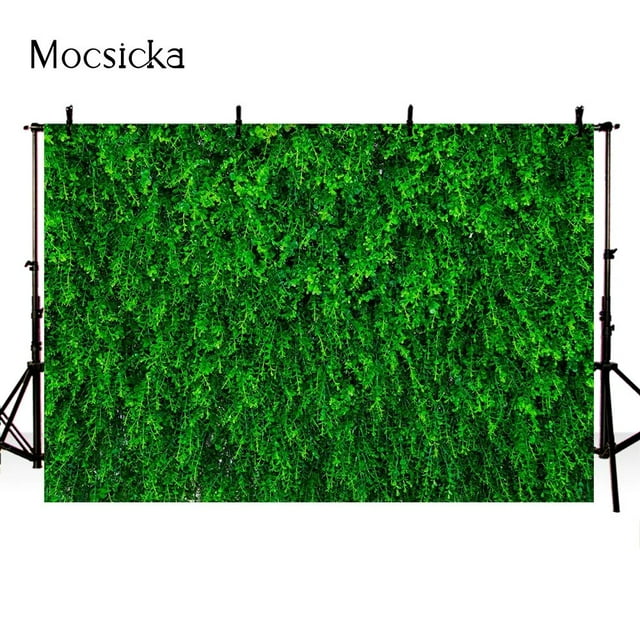 Grass Wall Photography Backdrops Spring Wedding Bridal Shower Photo ...