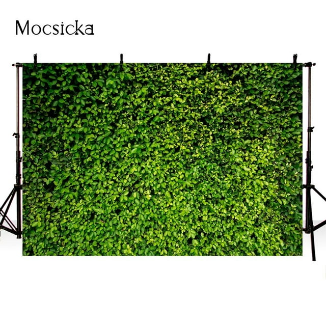Grass Wall Photography Backdrops Spring Wedding Bridal Shower Photo ...