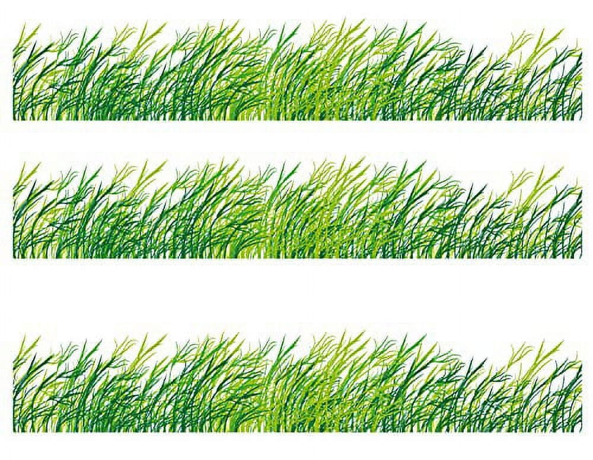 Grass blowing in the wind Border Strips Edible Cake Topper 3 Strips 2 ...