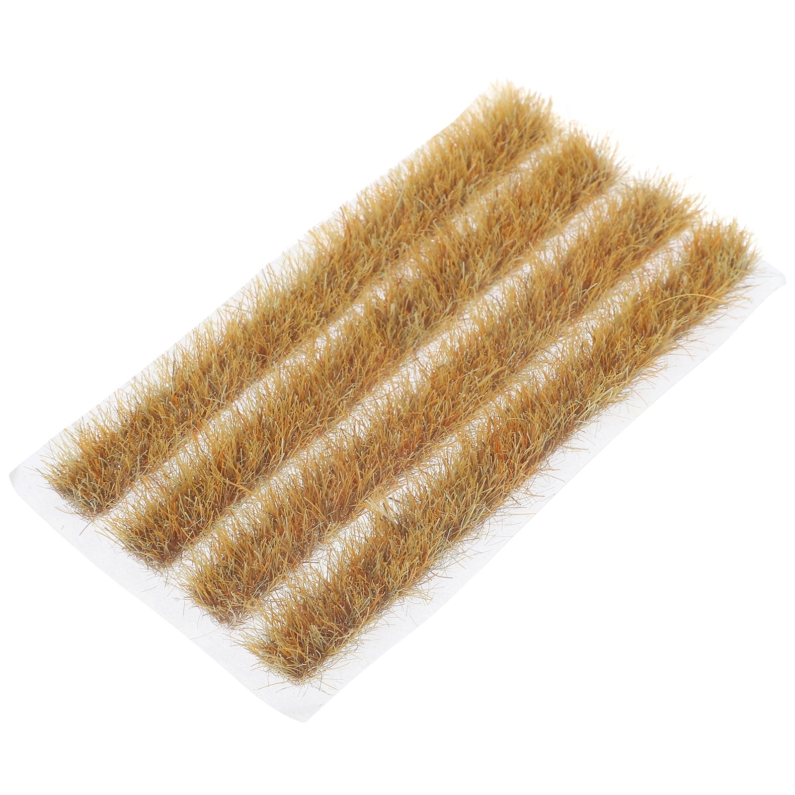 COMPUKAS Static Rice Field Grass Model Brown Plastic Miniature for ...