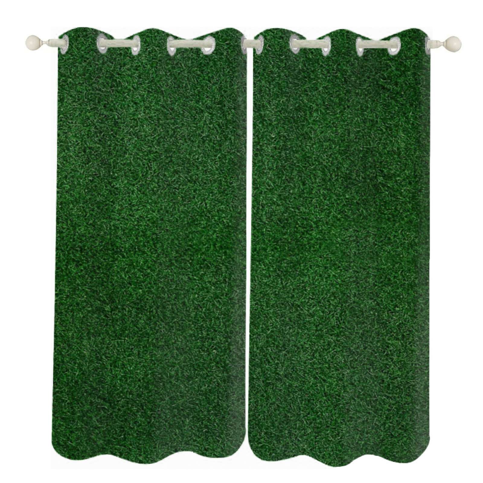 Grass turf fake grass green grass Sunshade Curtains Home Bedroom Living ...