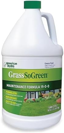 GrassSoGreen 19-0-0 Liquid Fertilizer Maintenance Formula, Grass ...