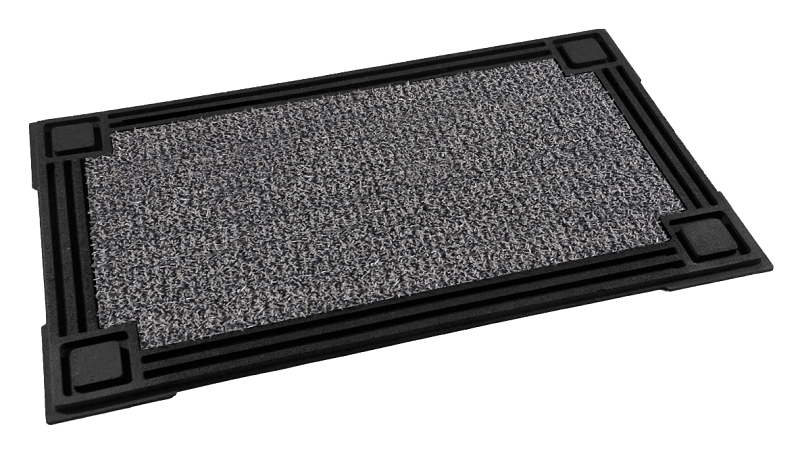 Grassworx Astro-Turf Door Mat, Plastic Outdoor Dirt Exterior, White, 18 ...