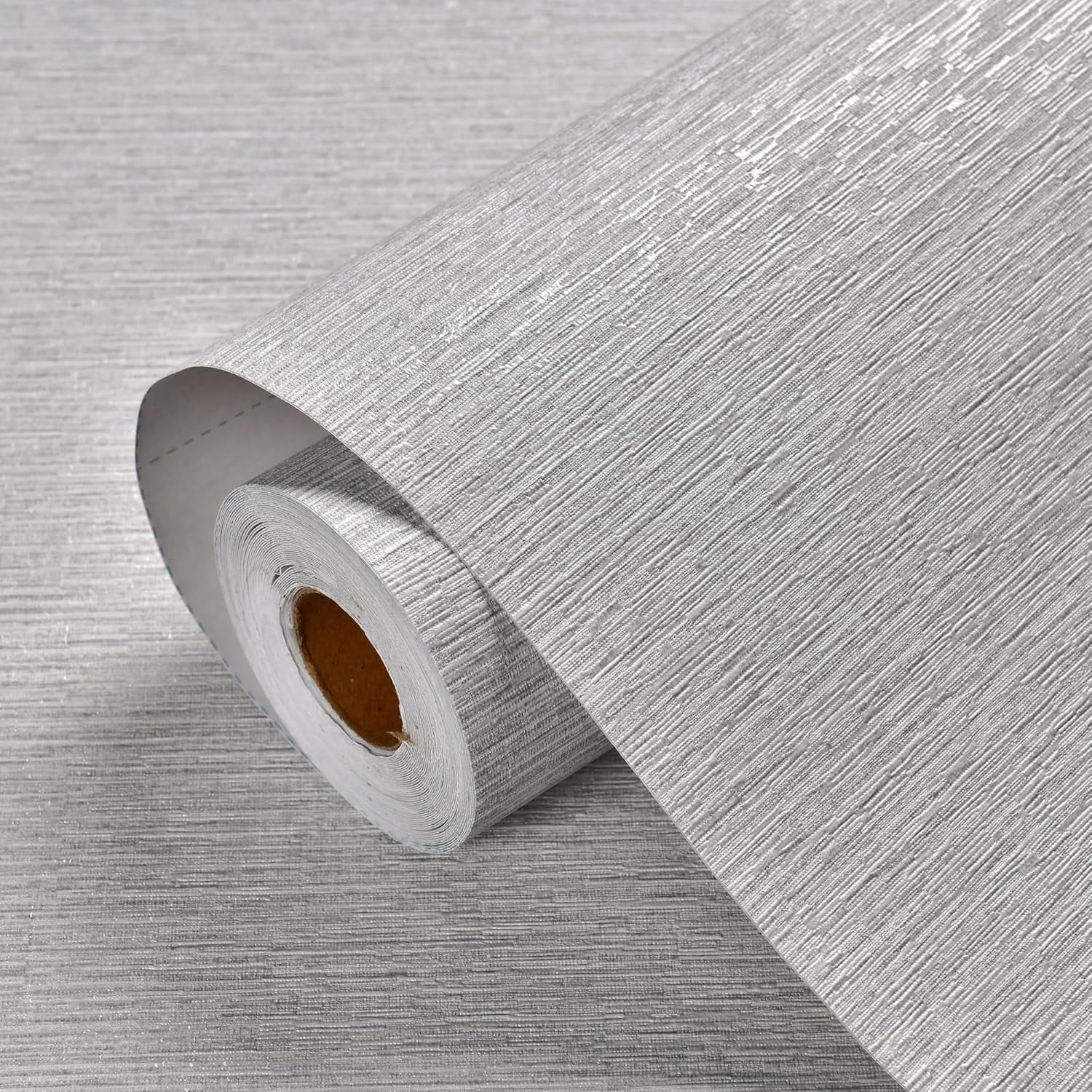 Grasscloth Wallpaper Peel and Stick 20.9in X 393in Fabric Contact Paper ...