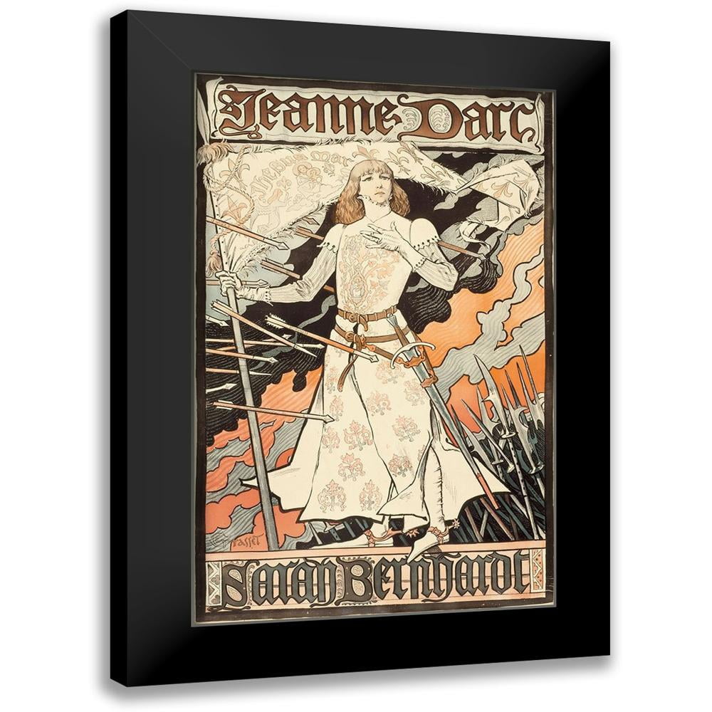 Grasset, Grasset 13x18 Black Modern Framed Museum Art Print Titled ...