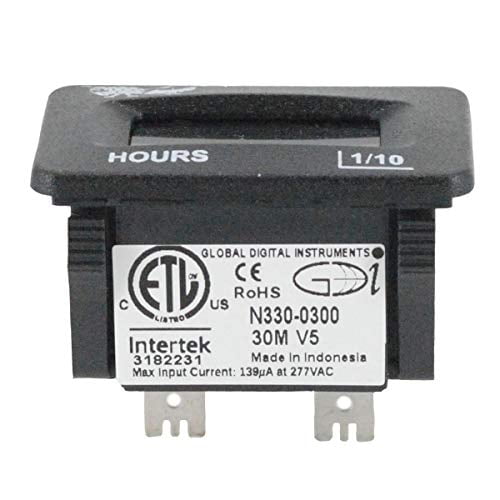 Grasshopper Mower Snap-in Digital Hour Meter, Maximize Performance with ...