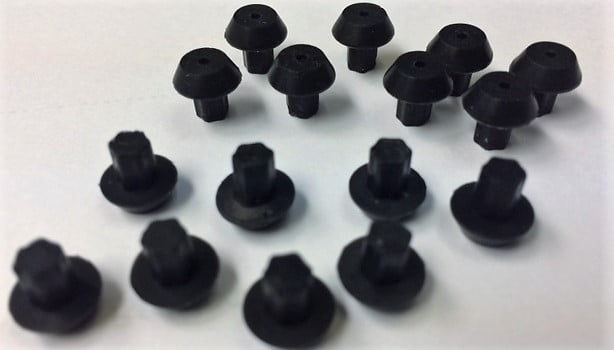 Grate Rubber Feet or Grate Bumper Foot For Viking Range PD040035 pack ...