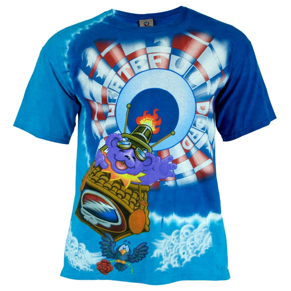 Grateful Dead - Balloon Bear Tie Dye T-Shirt - Walmart.com