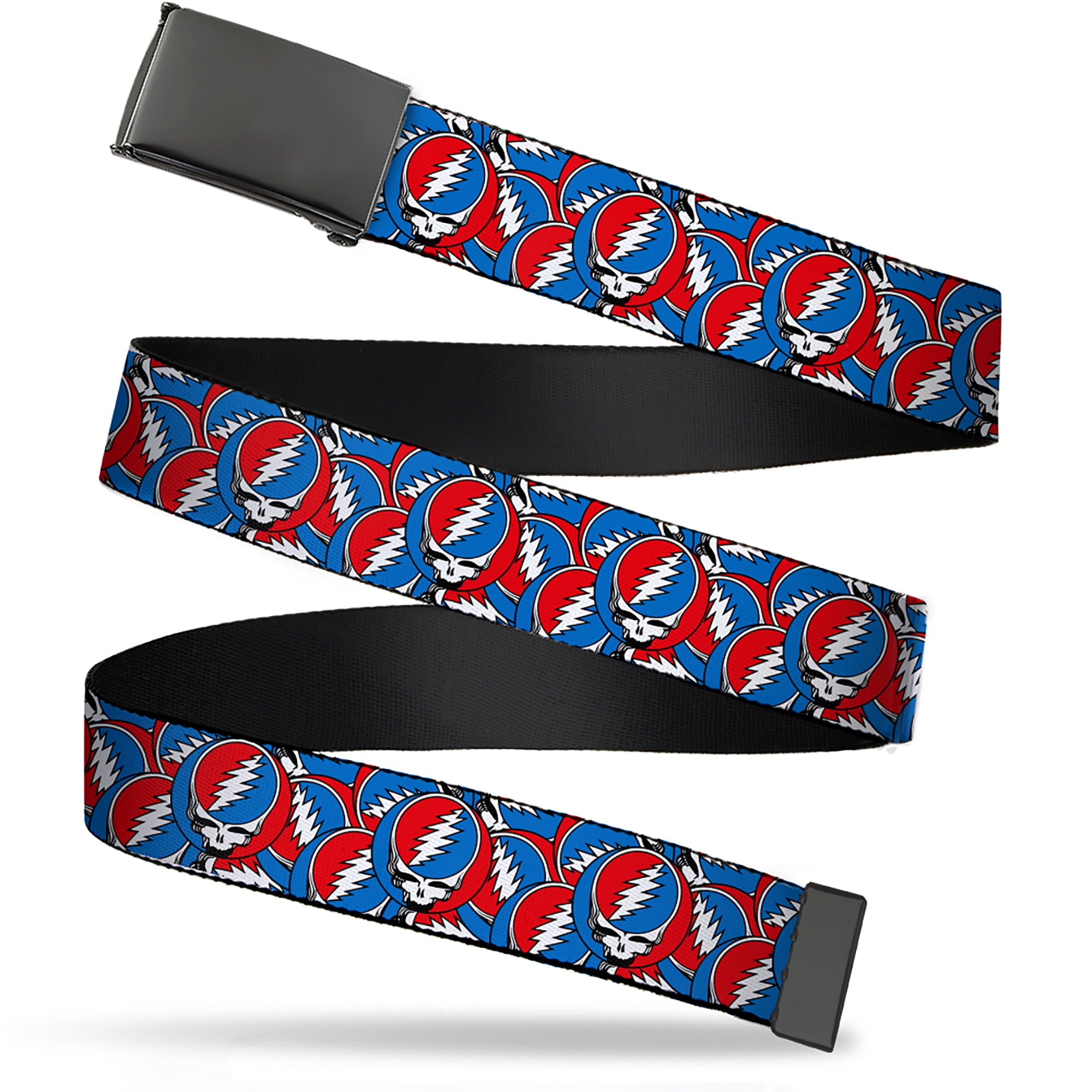 Adjustable Belt, Clamp Buckle, Cut-to-Fit, Grateful Dead Steal Your ...