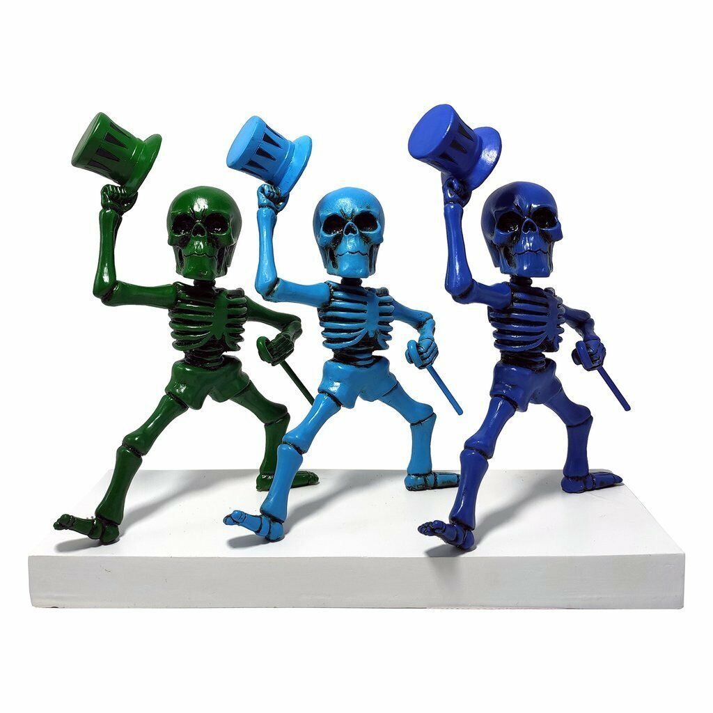 Grateful Dead Dancing Skeletons Bobblehead Set 1 Kollectico - Walmart.com