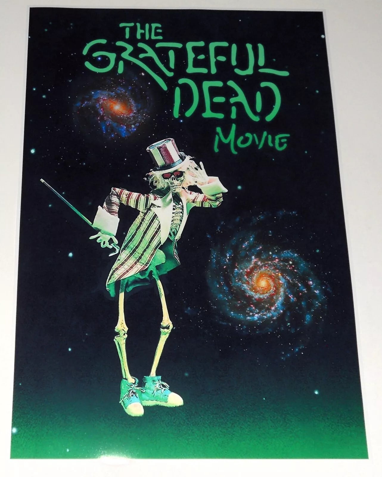 Grateful Dead Jerry Garcia / Bob Weir The Movie 1976 Color Poster 19" x ...