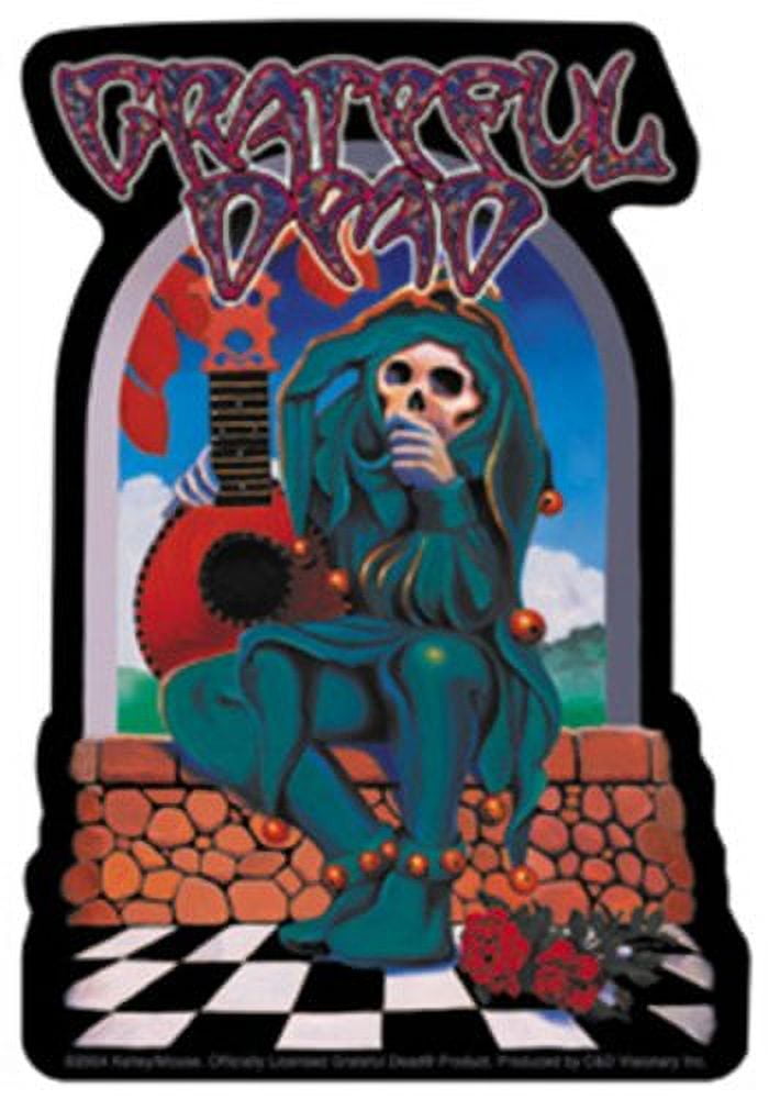 Grateful Dead Jester Sticker - Officially Licensed Originals - Vinyl ...