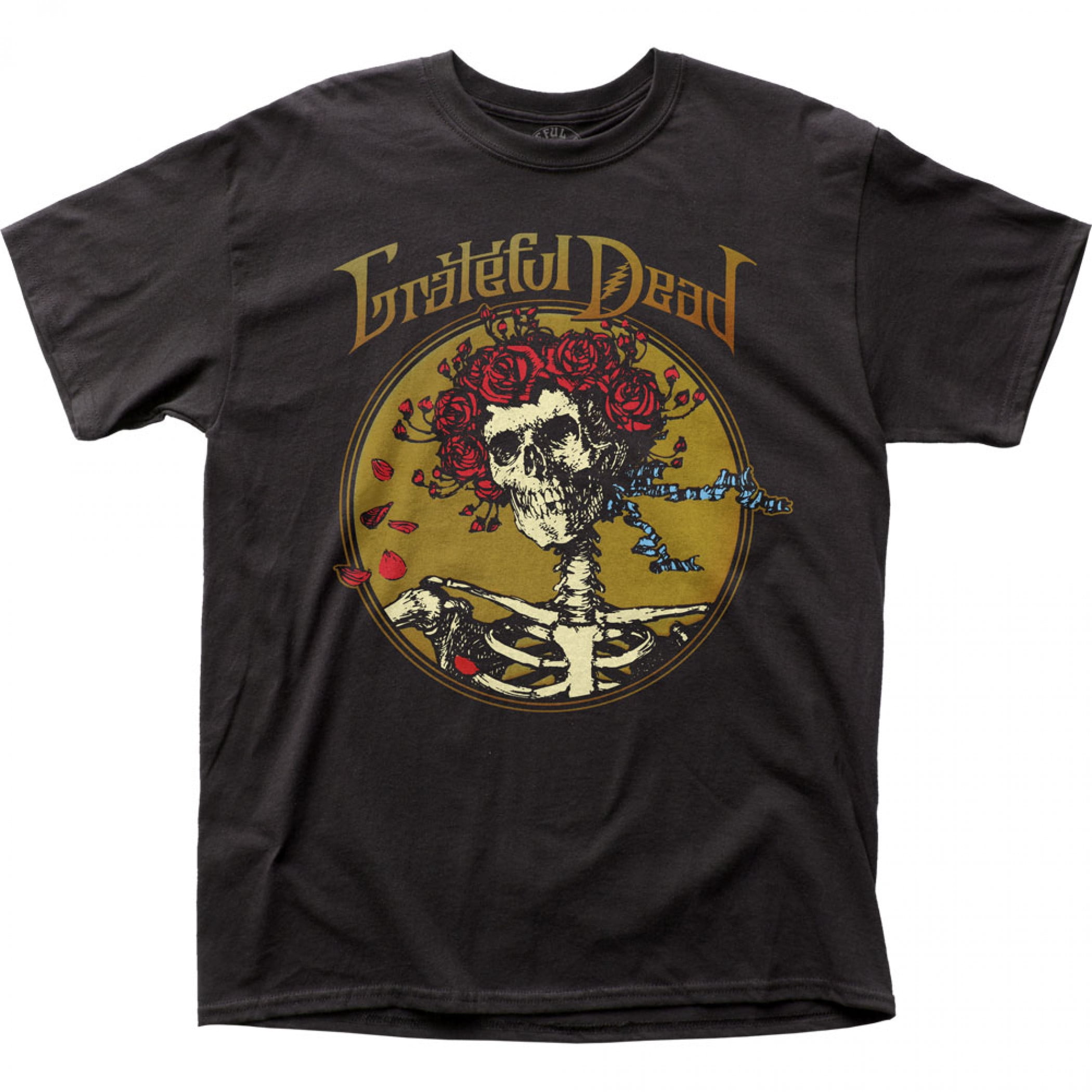 Grateful Dead Men's Graphic Skull T-Shirt, 100% Cotton, Size M ...