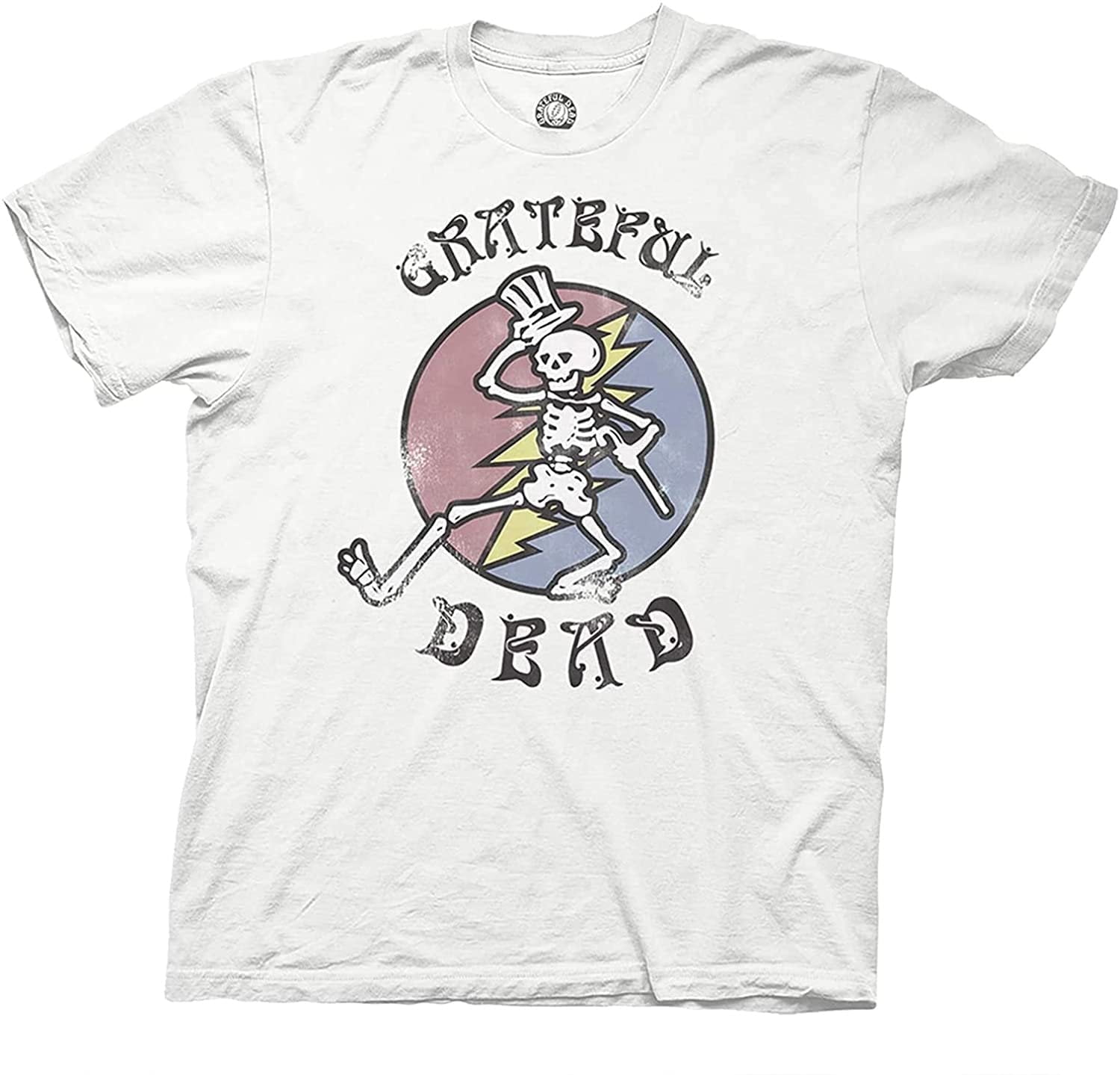 Grateful Dead Men's Shirt, Graphic Print Vintage Rock T-shirt White ...