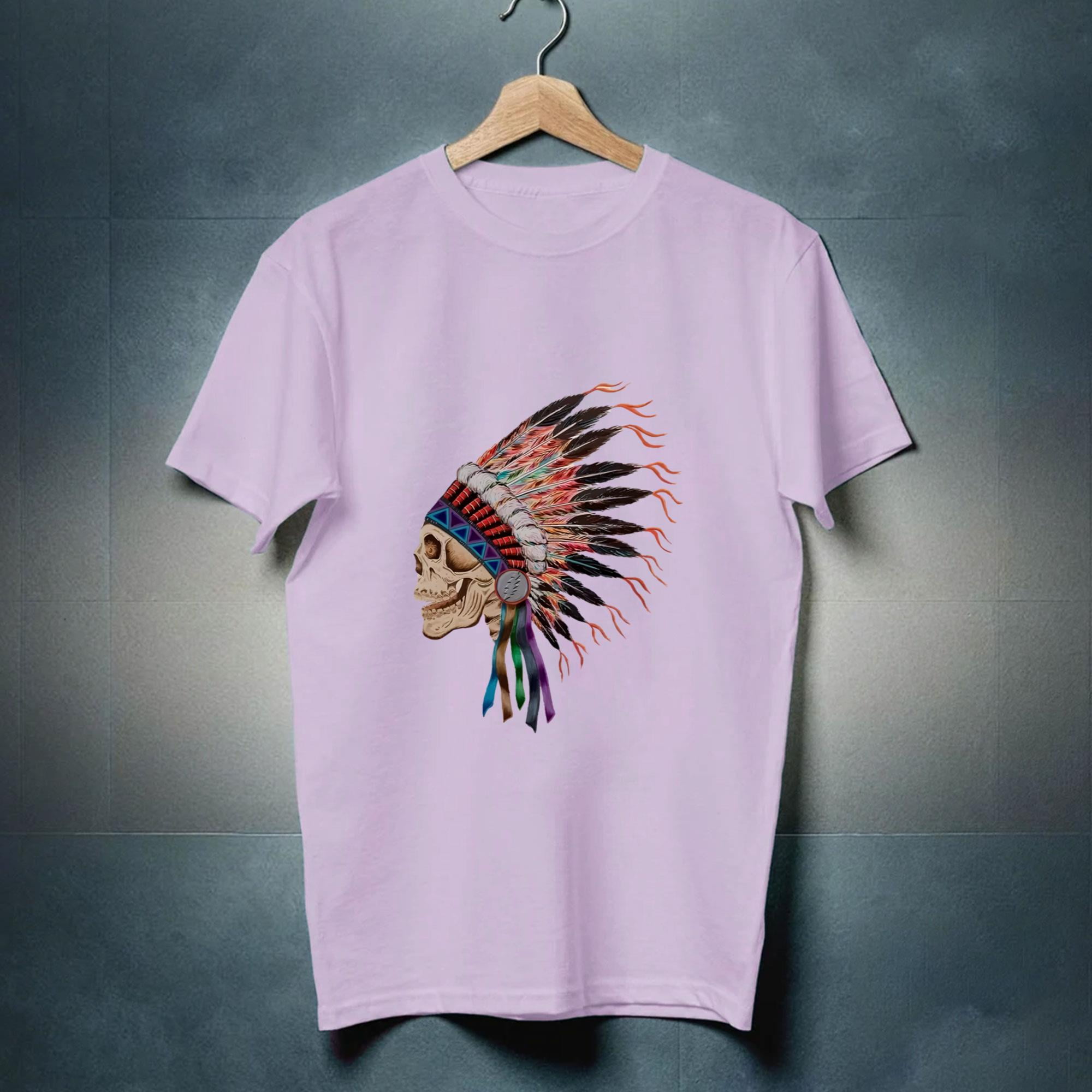 Grateful Dead Native American Indian Spring 1990 Wes Lang Unisex Jersey Short Sleeve T Shirt