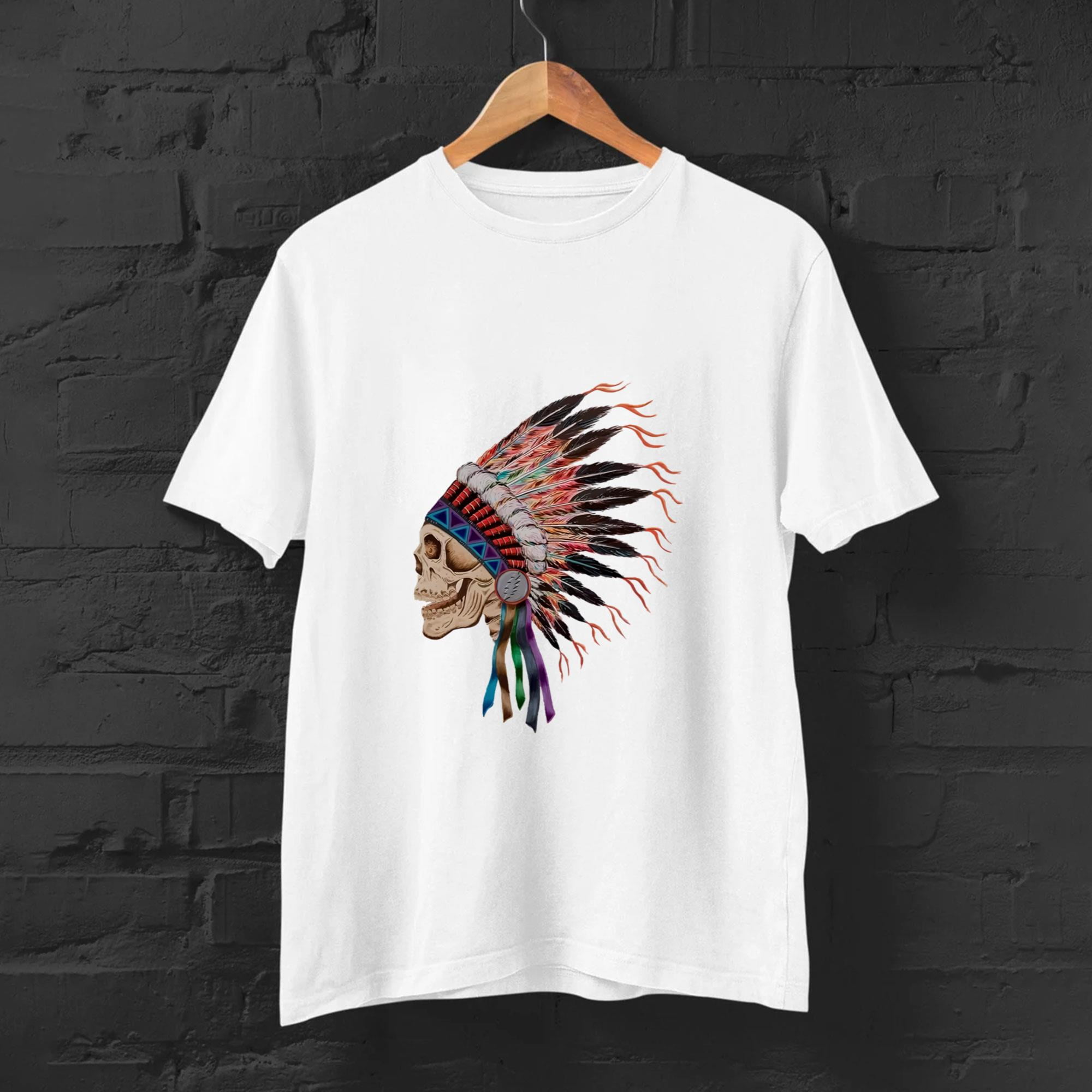 Grateful Dead Native American Indian Spring 1990 Wes Lang Unisex Jersey Short Sleeve T Shirt