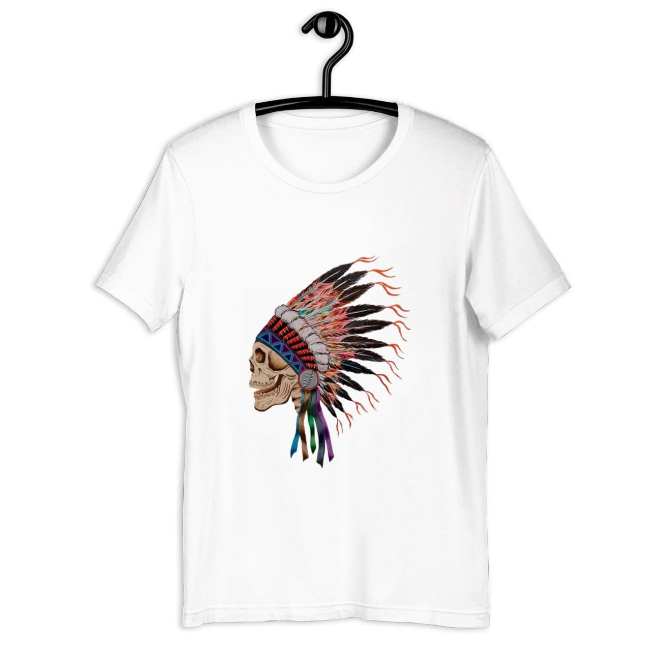 Grateful Dead Native American Indian Spring 1990 Wes Lang Unisex Jersey Short Sleeve T Shirt