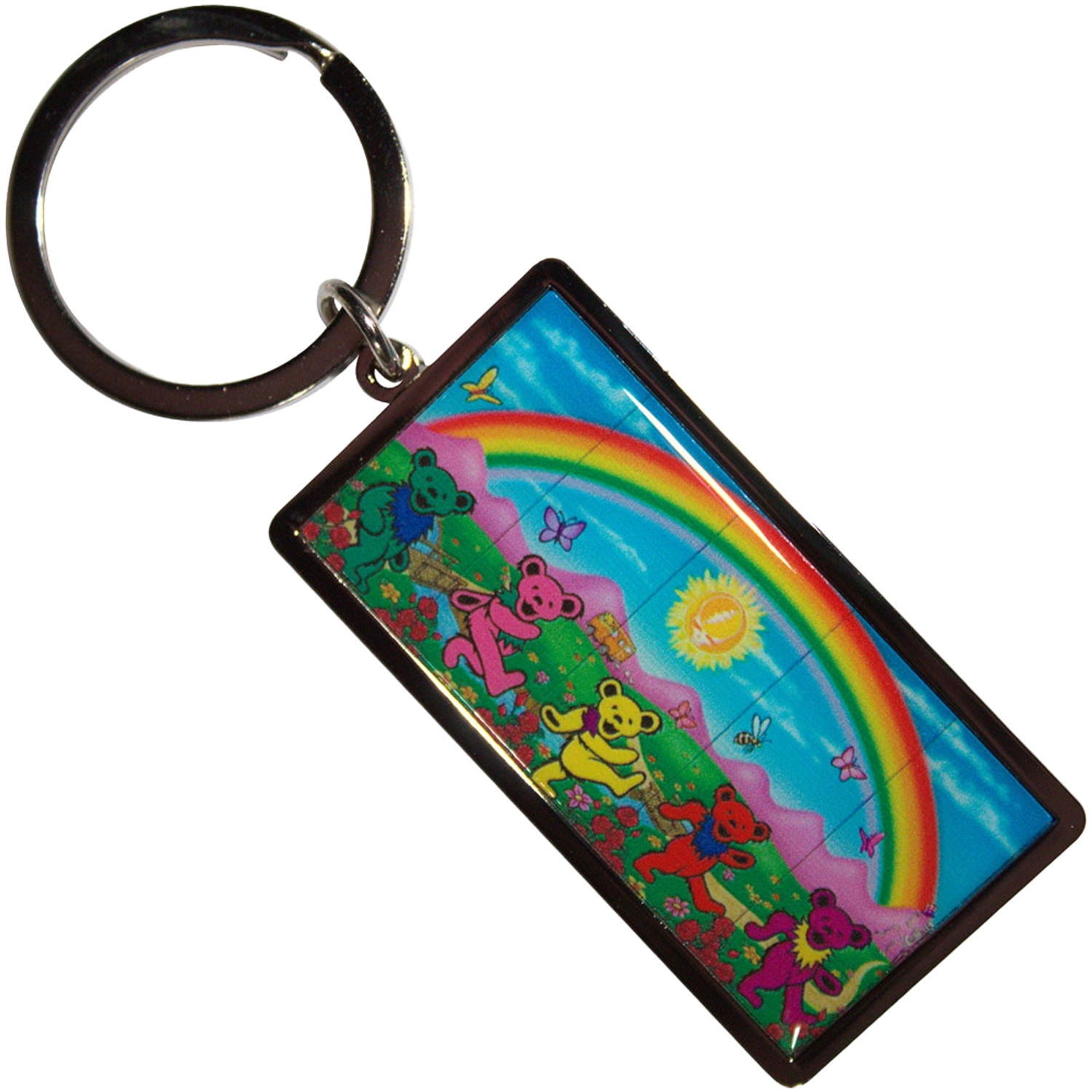 Grateful Dead Rainbow Keychain - Walmart.com