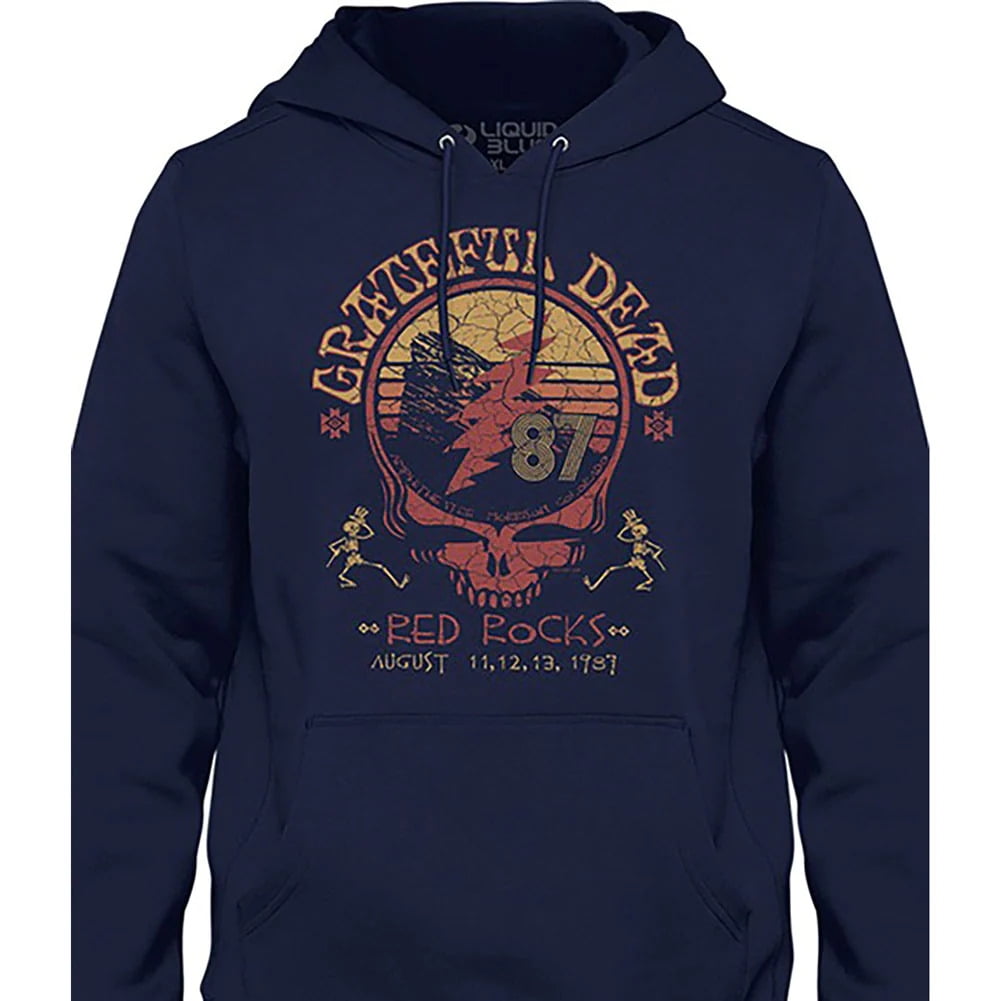 Grateful Dead - Red Rocks 87 Mens Pullover Hoodie - Walmart.com