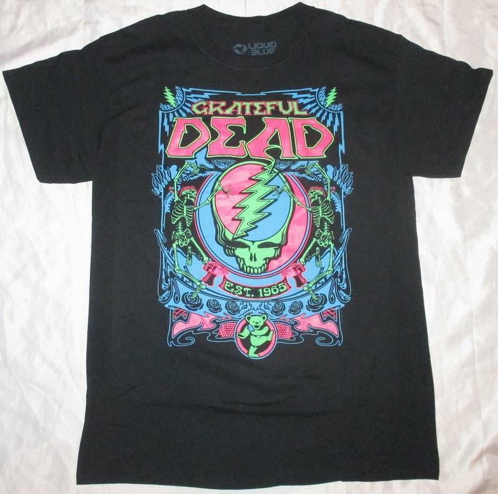 Grateful Dead SYF Blacklight T-Shirt Men's Medium M New Rock - Walmart.com