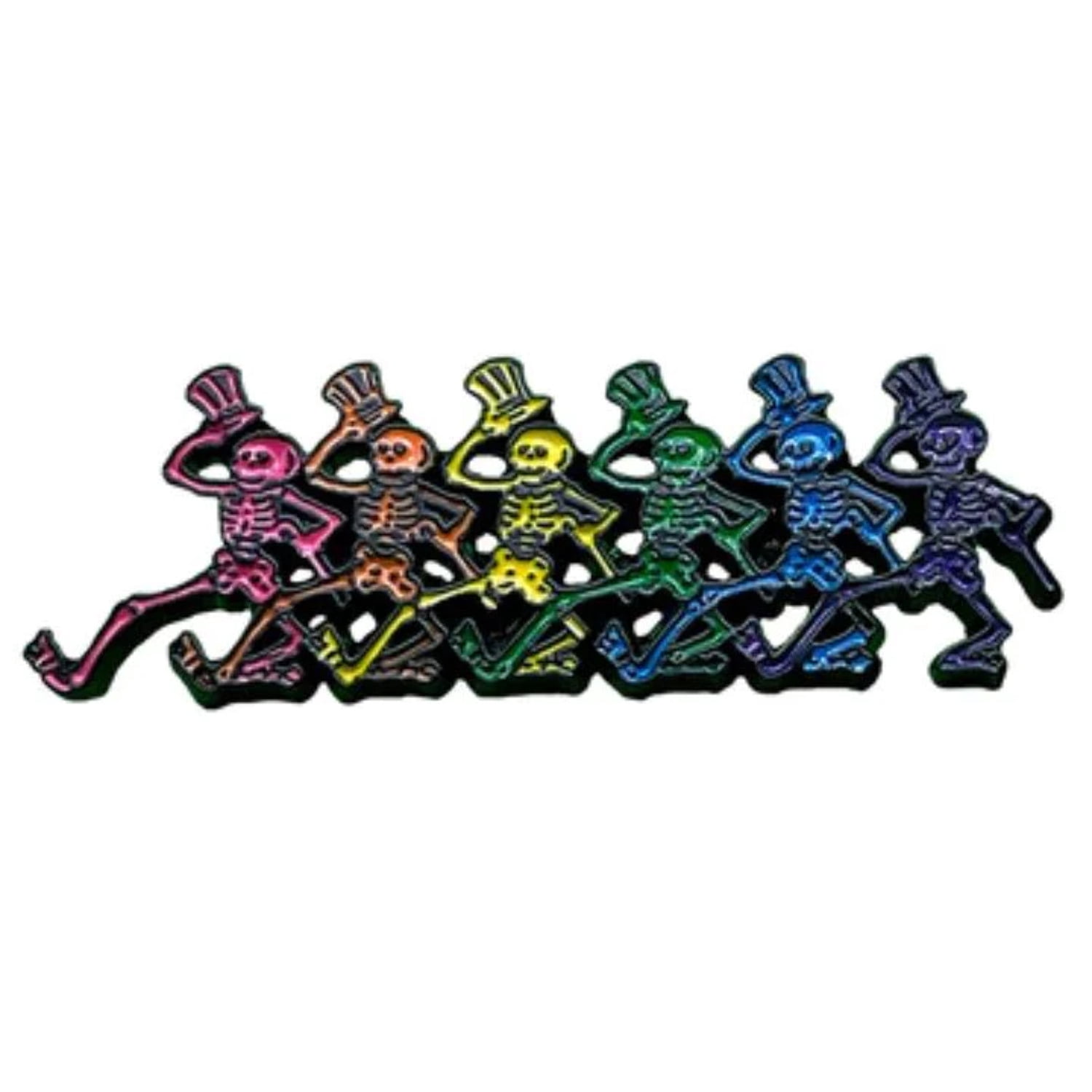 Grateful Dead Skelly Dance - Metal Lapel Pin - Walmart.com