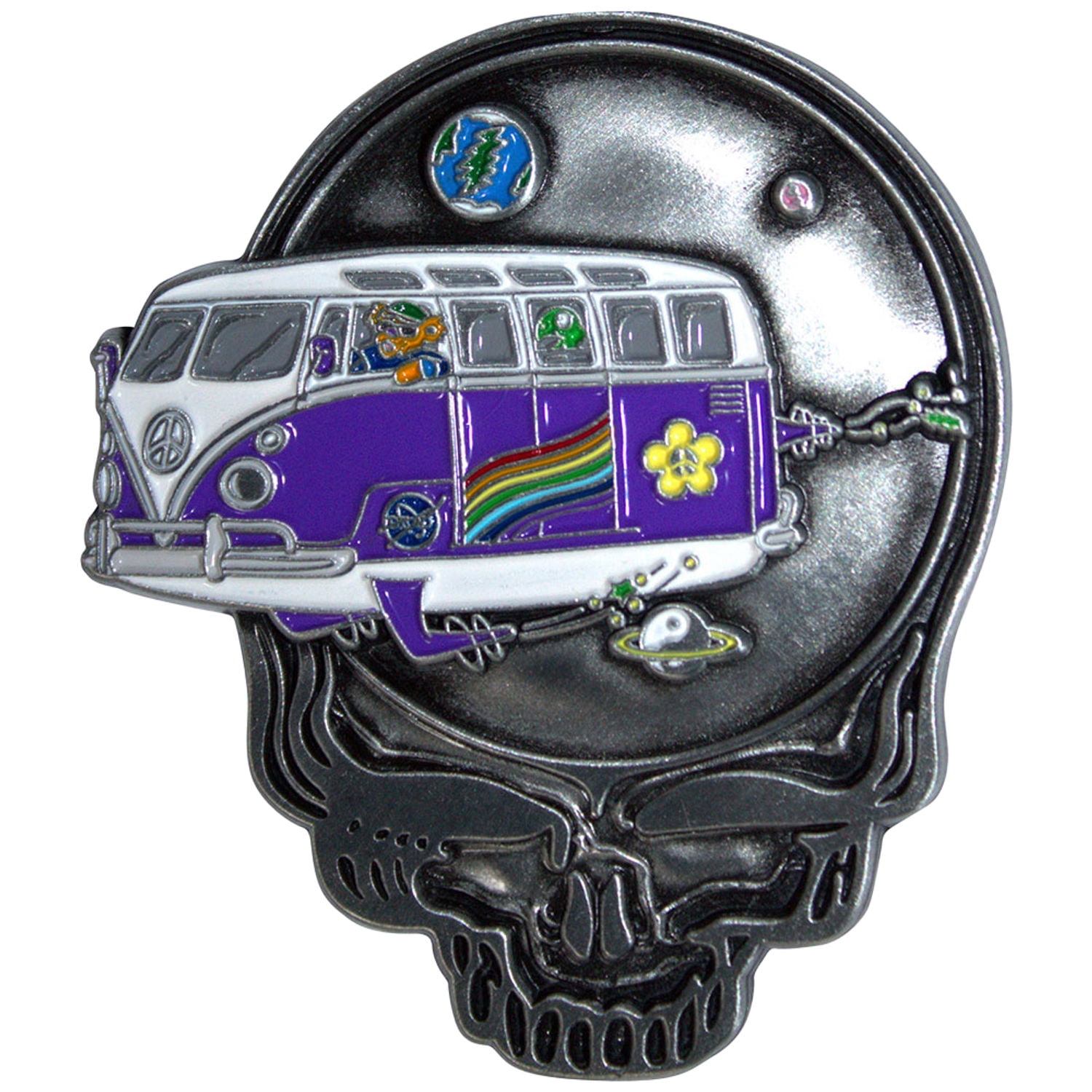 Grateful Dead Space Your Face Bus Button - Walmart.com