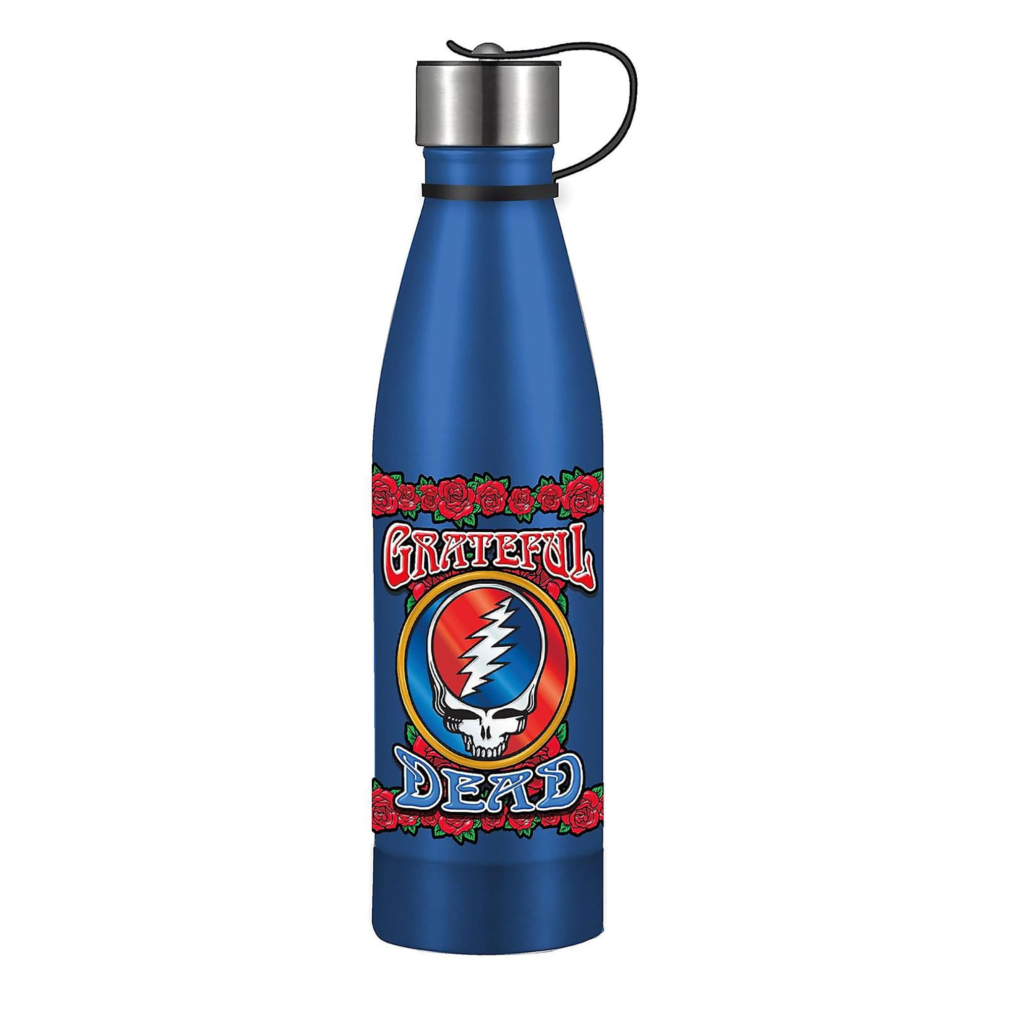 Grateful Dead Steal Your Face 17 Ounce Stainless Steel Pin Bottle ...