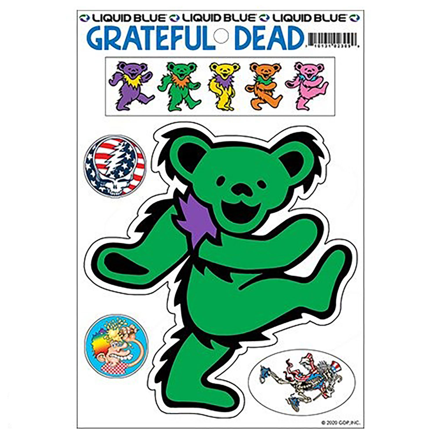 Grateful Dead Sticker Set - Walmart.com