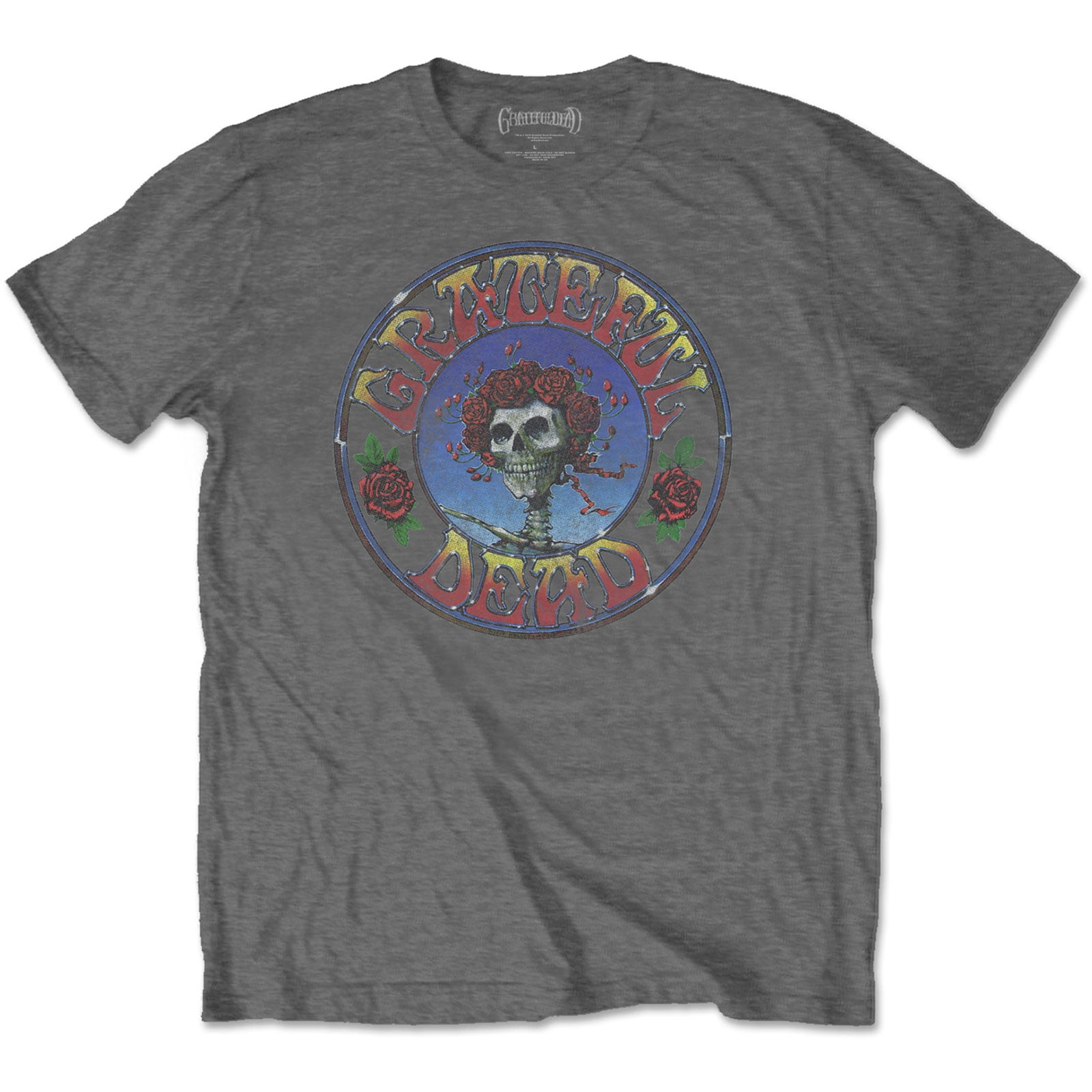 Grateful Dead Unisex T-Shirt Bertha Circle Vintage Wash (Small ...