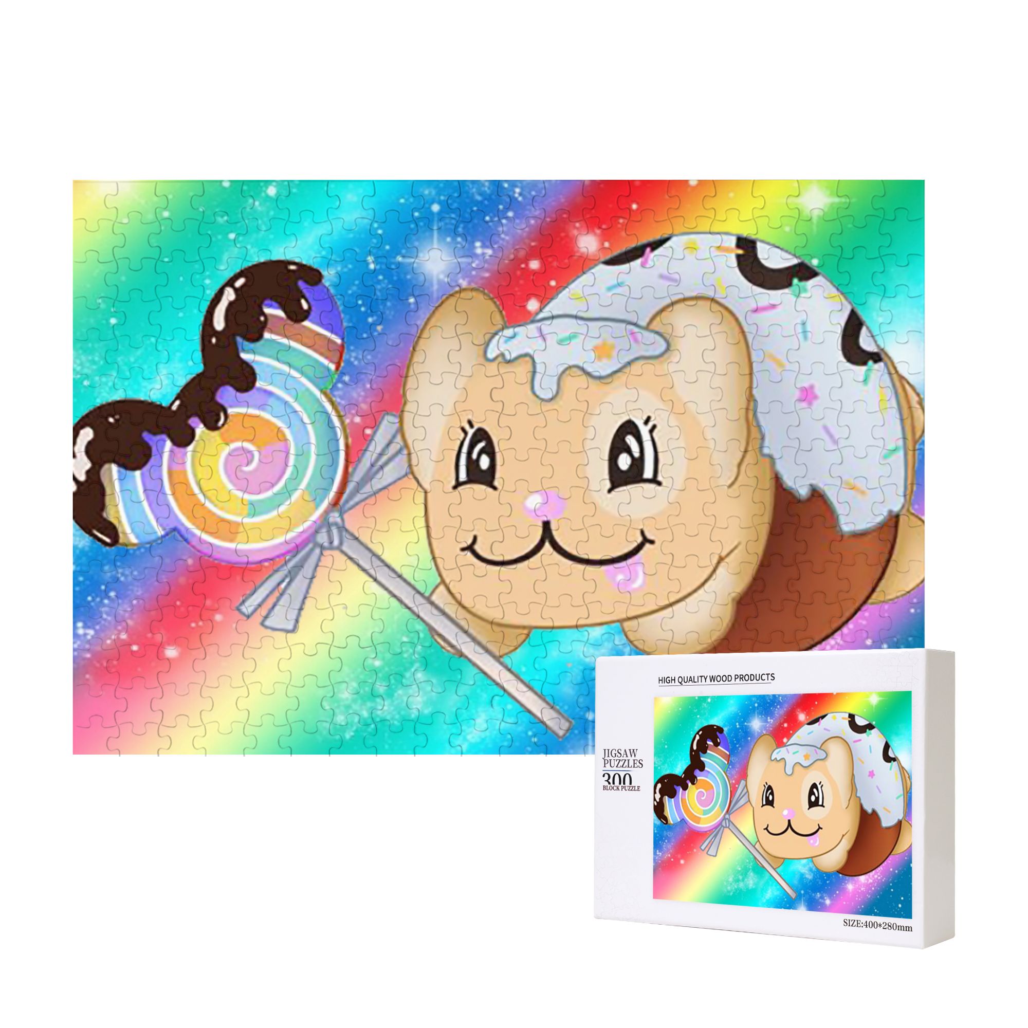 Grateful Monkey 300 Piece Jigsaw Puzzle Puzzle for Adults Child and ...