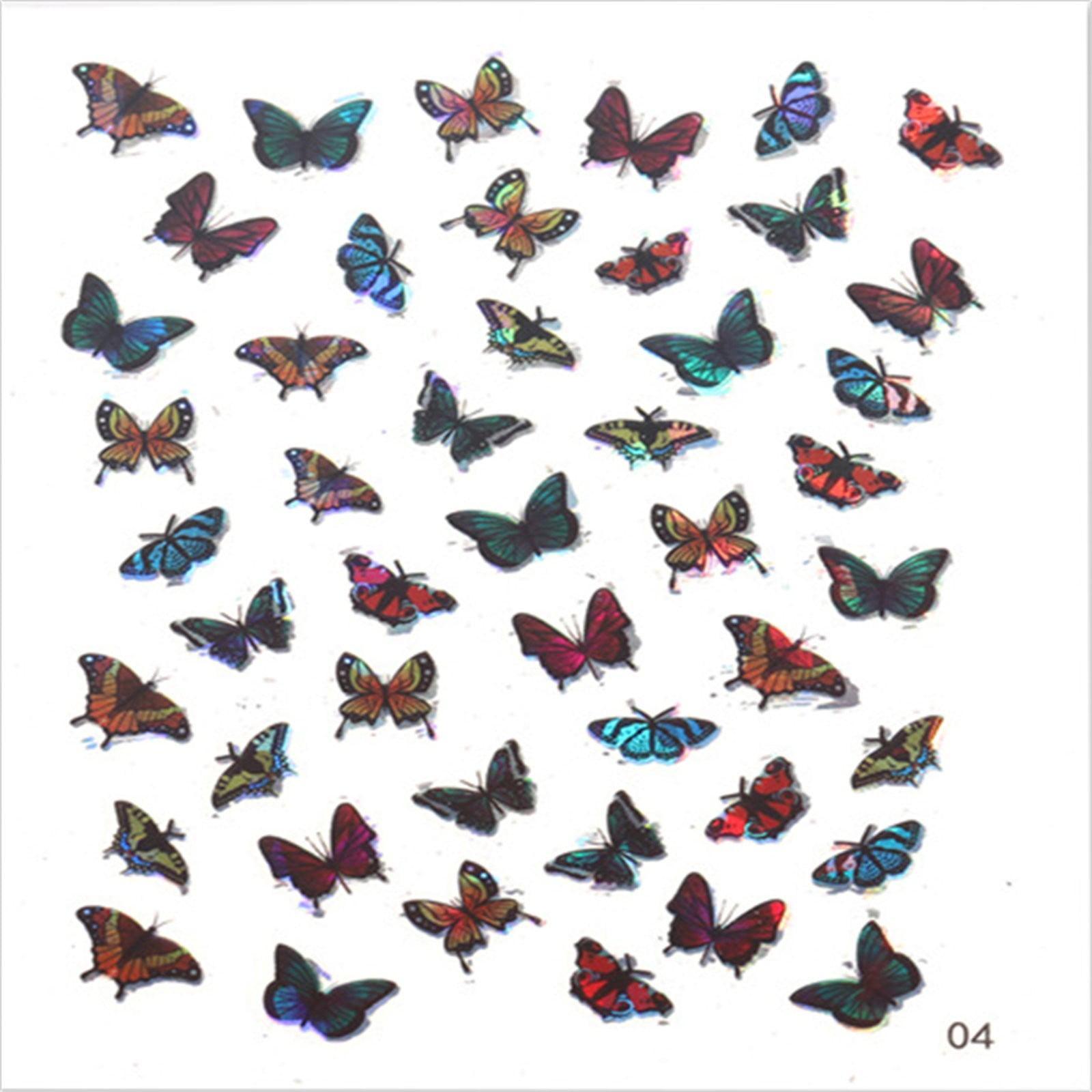 Grateful Stickers Nail Color Strips French Planet Nail Charms Street ...