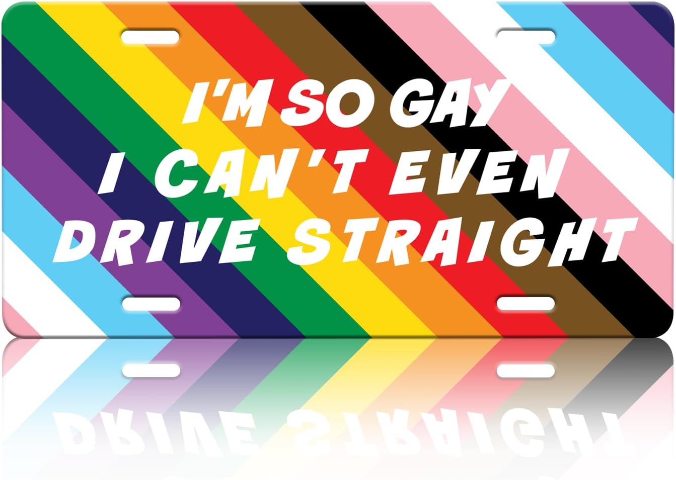 Grateful Thankful Blessed License Plate Cover Pink Sky Background ...