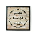 Grateful Thankful Blessed Wall Sign - Home Decor - 1 Piece - Walmart.com